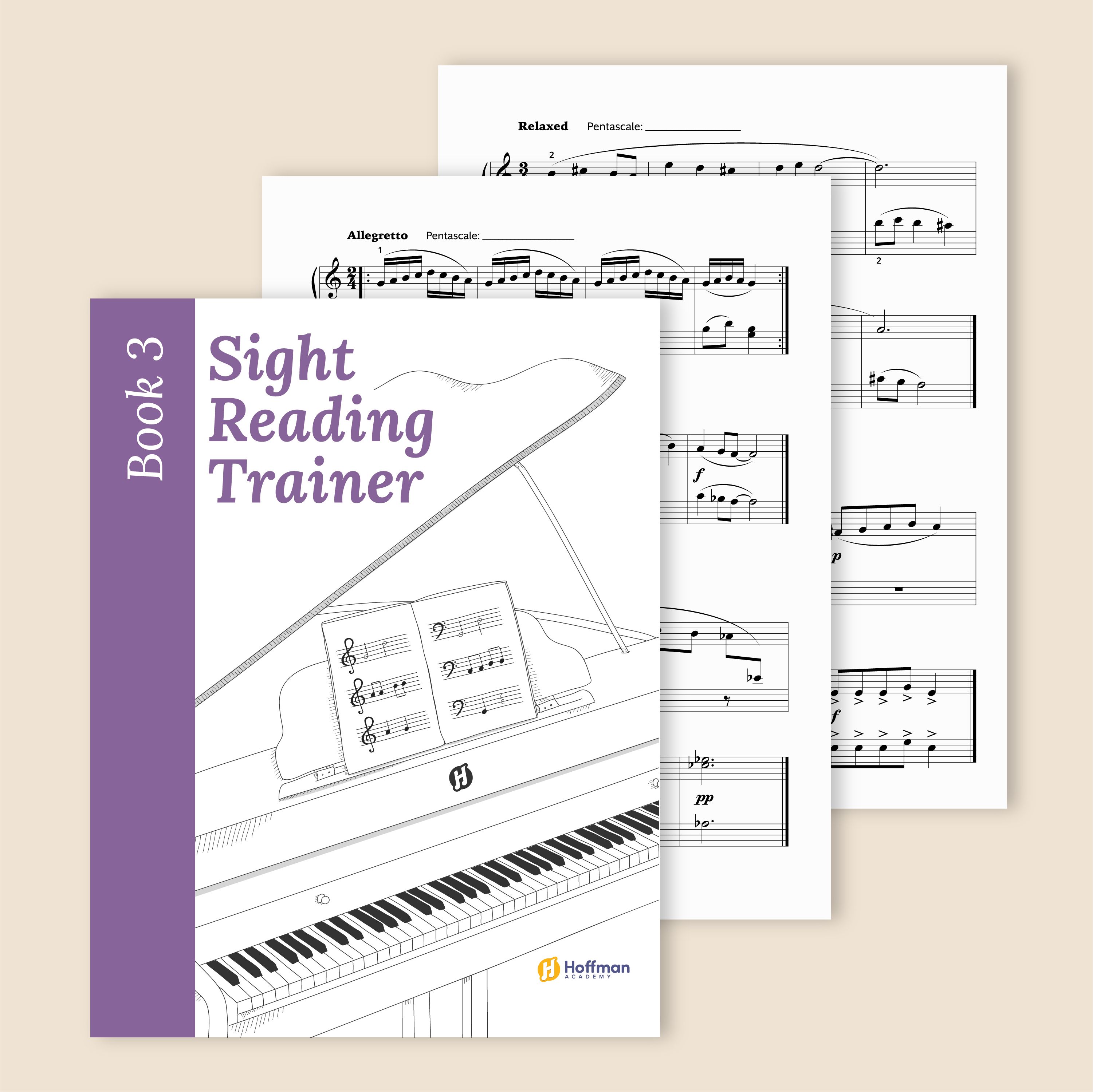 Sight Reading Trainer Book 3 - Hoffman Academy